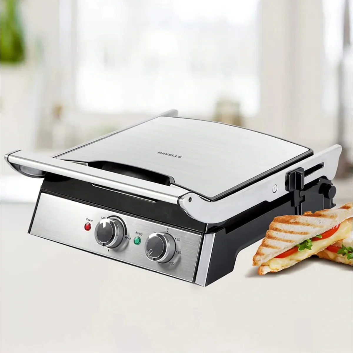 Havells Toastino Sandwich Maker With Timer 2000W - ElectricBasket