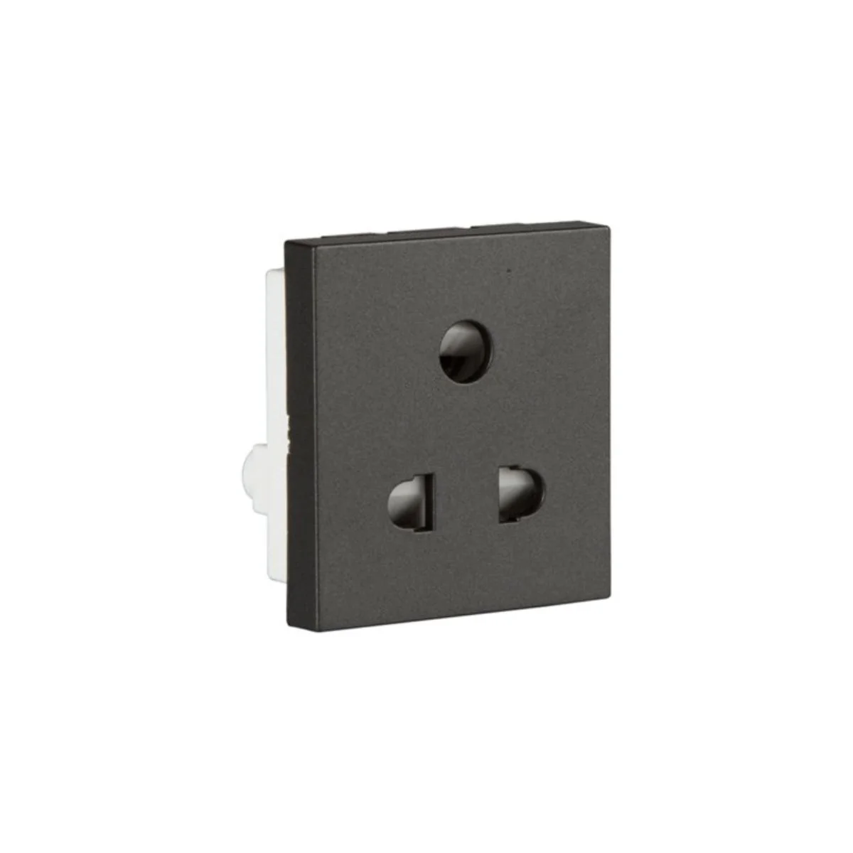 Havells Crabtree Signia 6A 3Pin Shuttered Socket With ISI Marking Grey ...