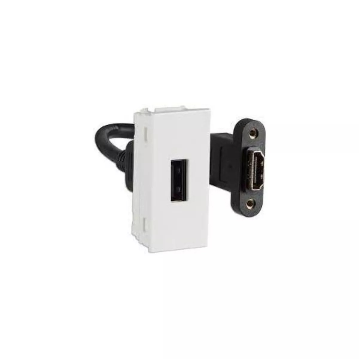 Havells Crabtree Verona USB Socket Data Communication White ...