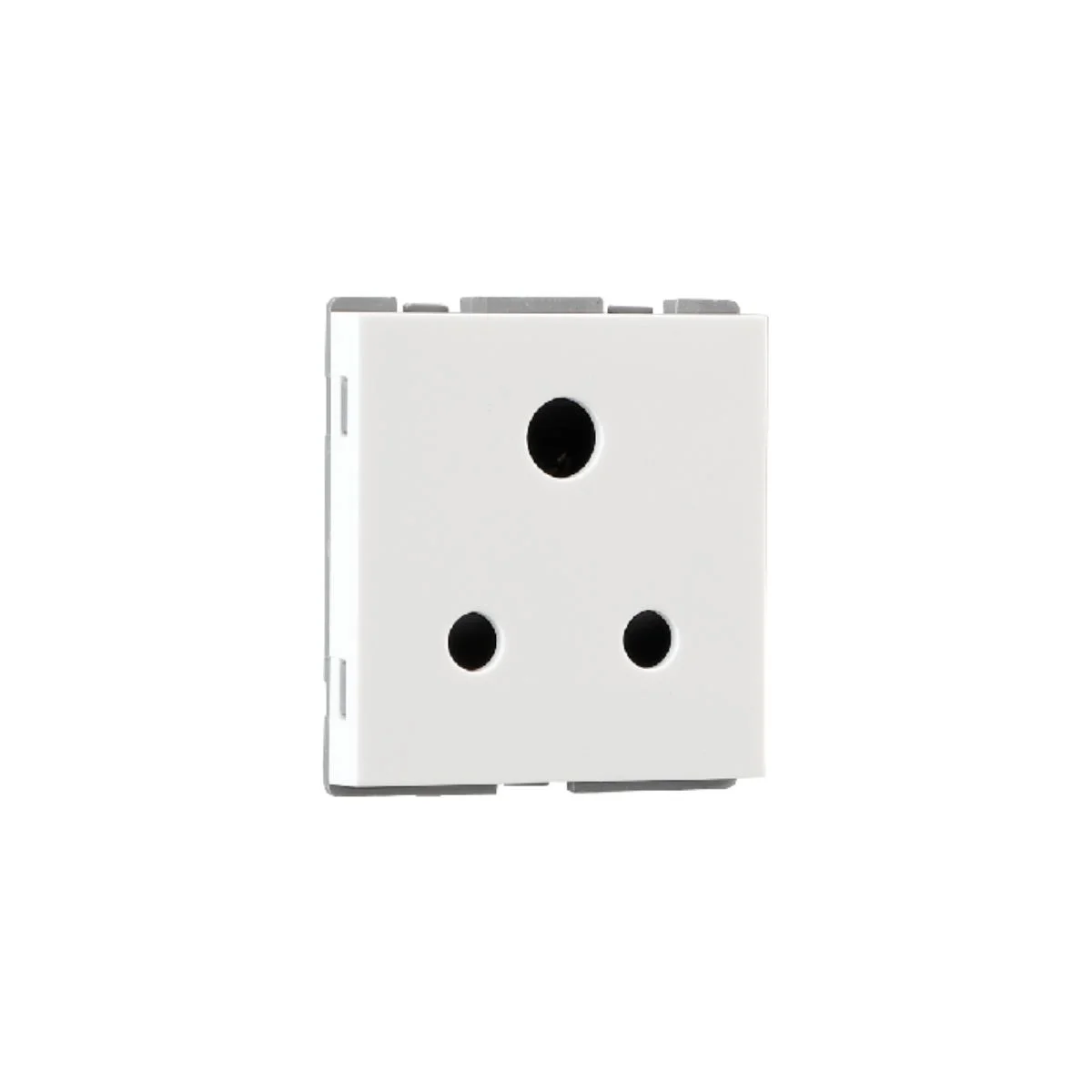 Reo Elegant 6A 3Pin Socket White - ElectricBasket