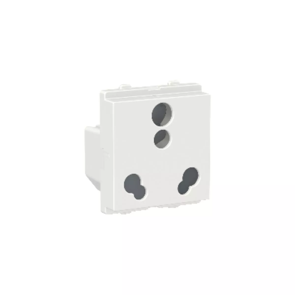 Schneider Clipsal X 16A 3Pin Socket With Shutter White - ElectricBasket