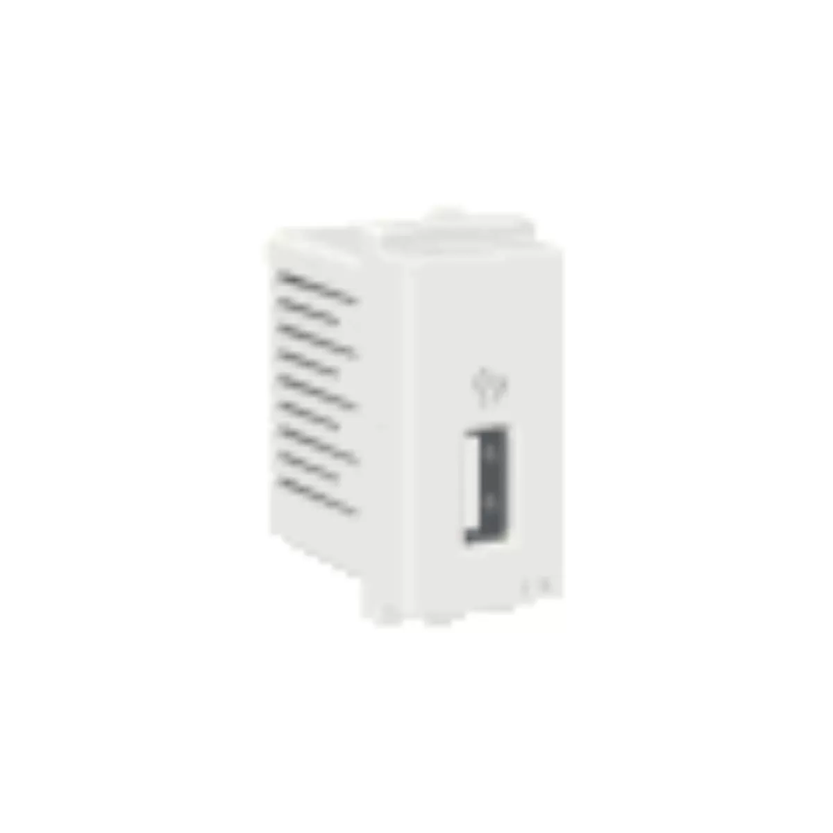 Schneider Clipsal X 1M USB Charger 2.1 A Single Port White - ElectricBasket