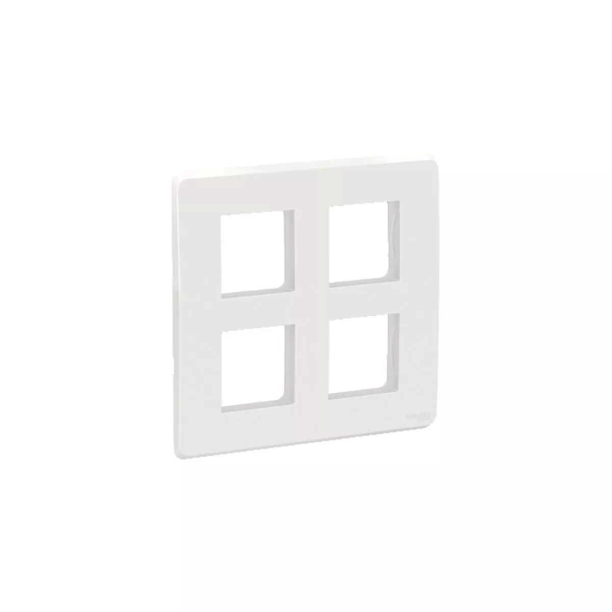 Schneider Clipsal X Cover Frame With Fixing Frame 8 Modules Square ...