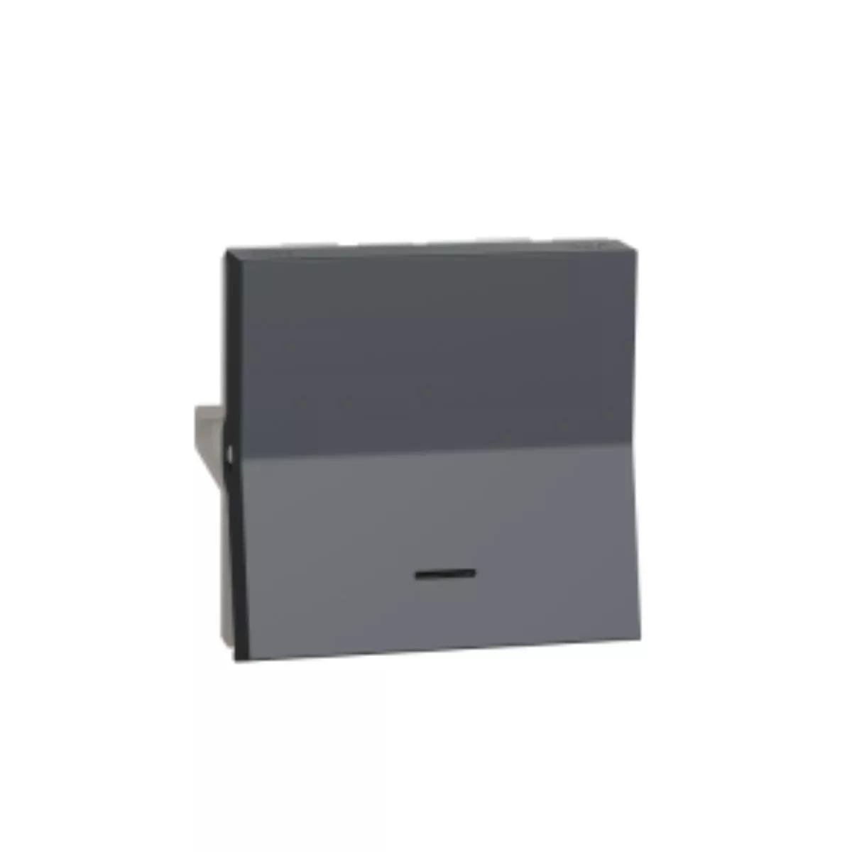 Schneider Unica Pure 20A DP Switch With Indicator Grey - ElectricBasket