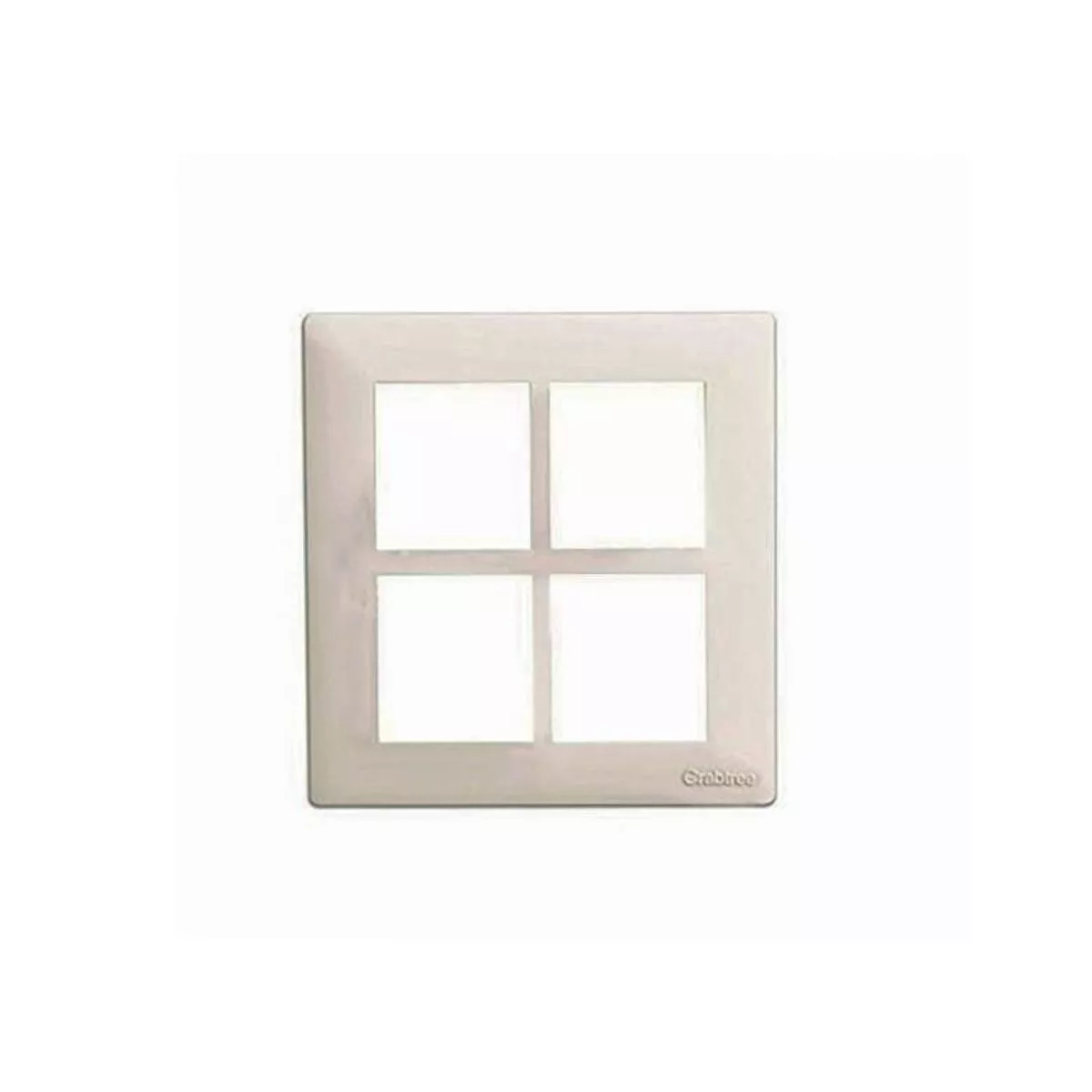 Havells Crabtree Athena Classic Modular Combined Plate 8M Square Chalk ...