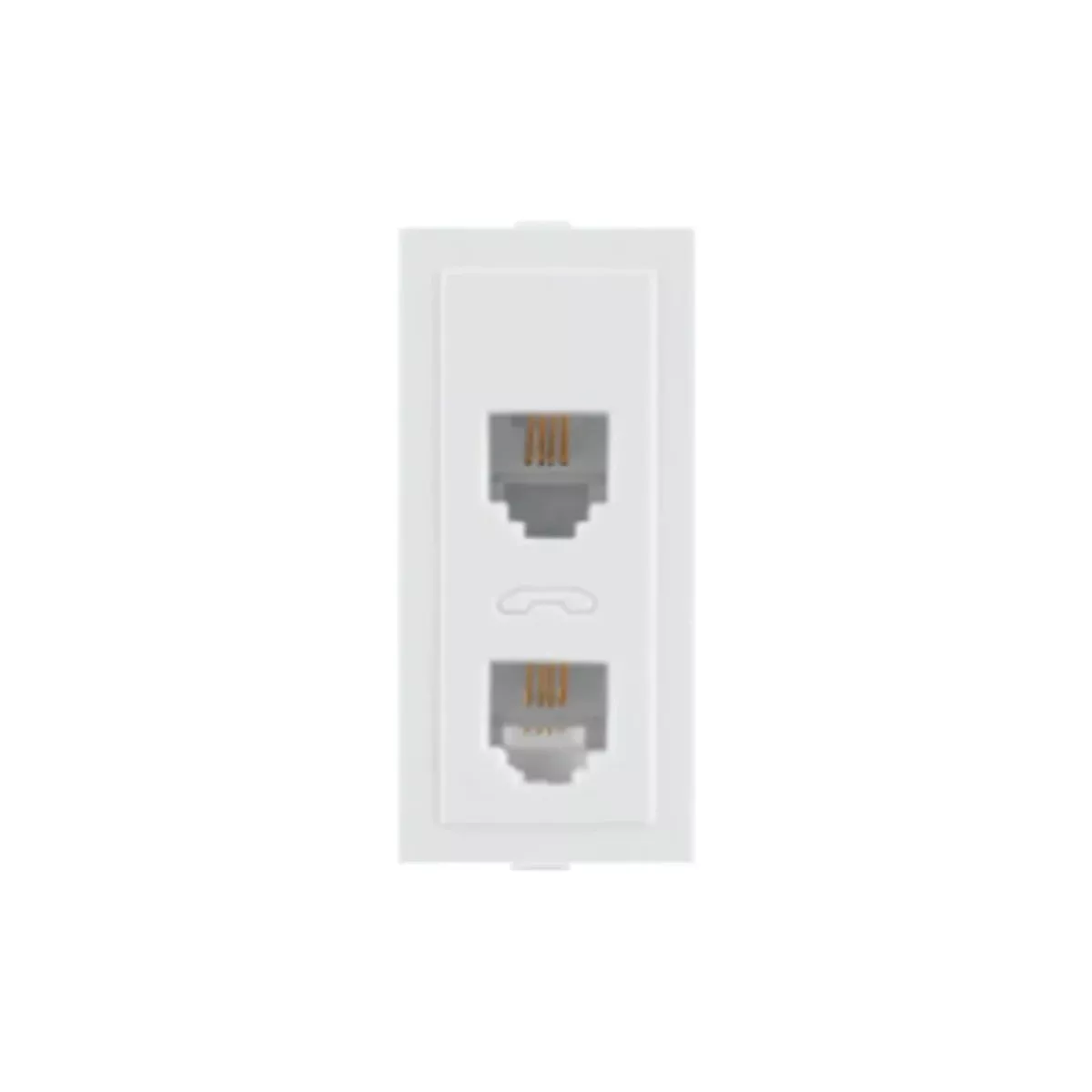 Fybros Telephone Socket Data Communication White - ElectricBasket