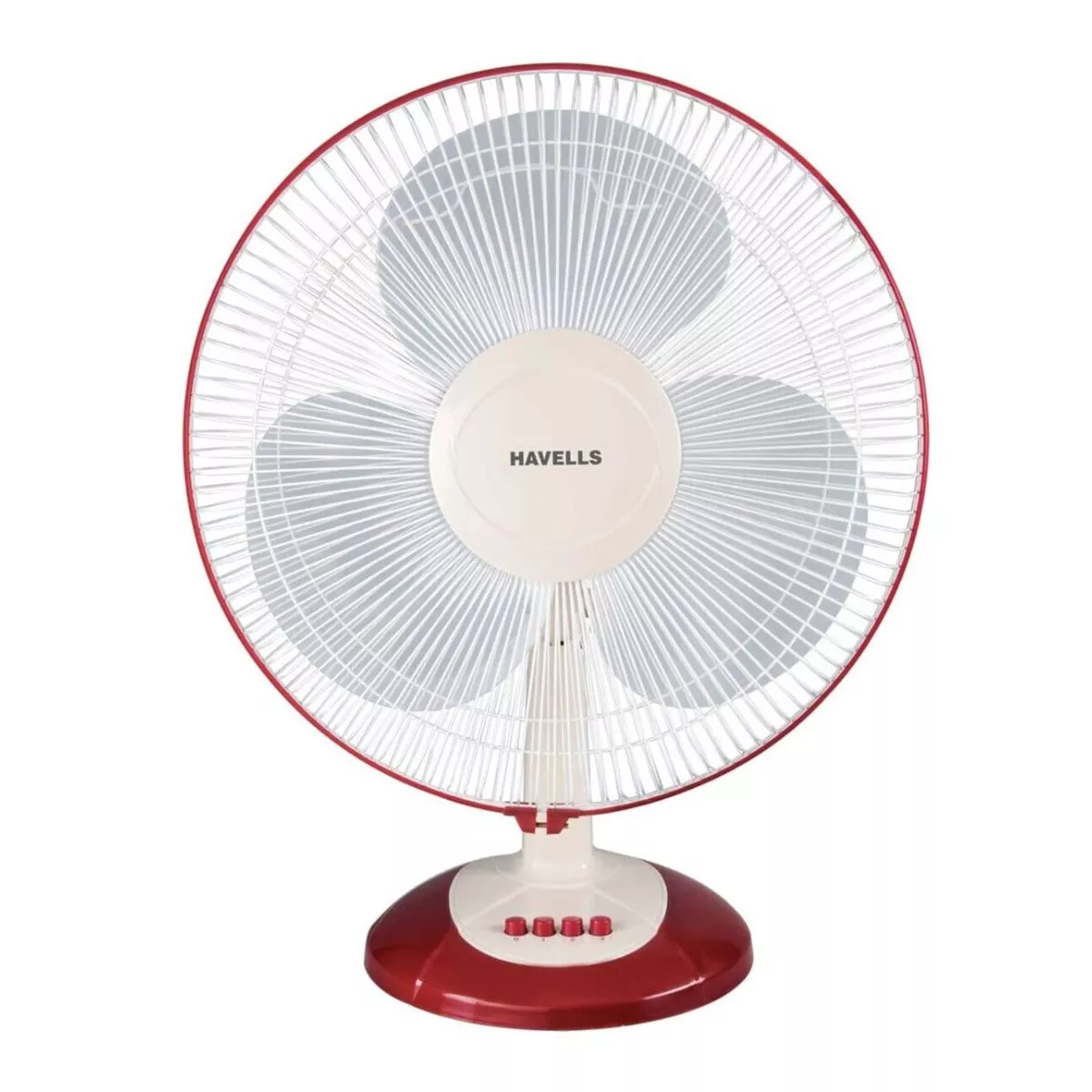 Havells Swing Lx Table Fan 400mm Cherry - ElectricBasket